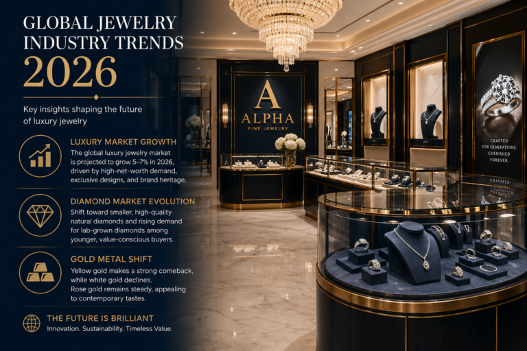 Jewelry Industry Trends 2026: Luxury Growth & Gold Peaks